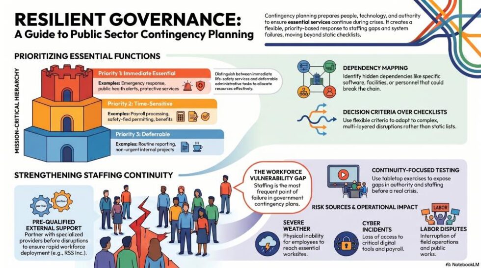 Contingency Planning for Government Agencies - RSS Inc.
